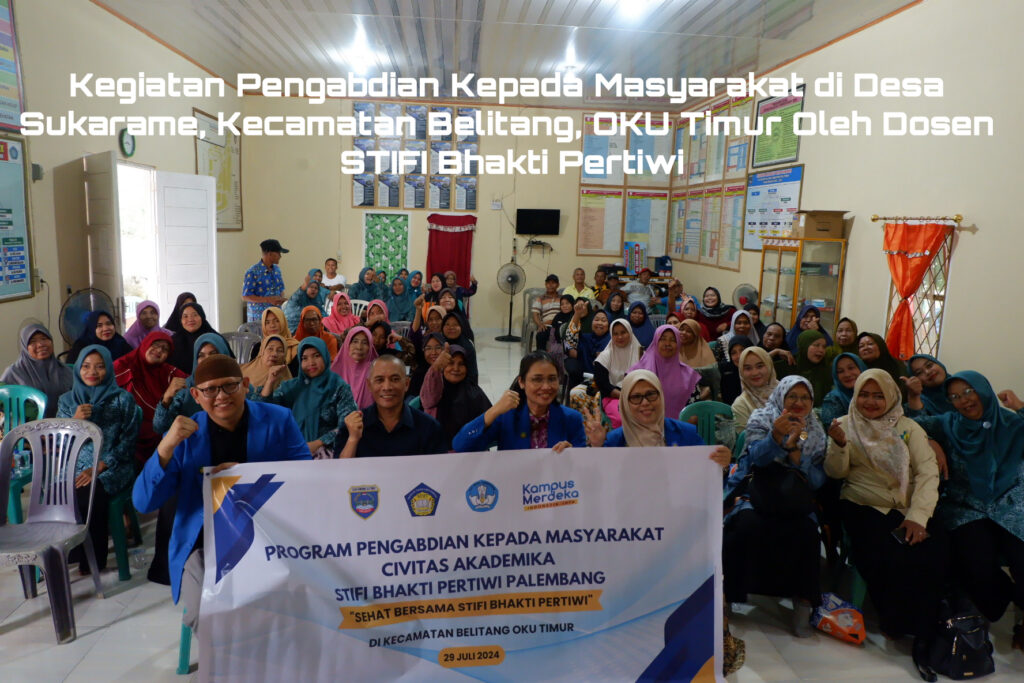 Kegiatan PKM di Desa Sukarame, Belitang OKU Timur, oleh Dosen STIFI ...